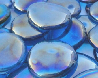 10 Lbs Large Clear Glass Gems 35-45 Mm Approx 1.5 Inch Clear | Etsy