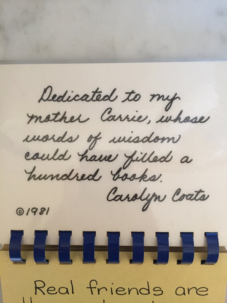 Vintage 1981 Things Your Mother Always Told You But You | Etsy