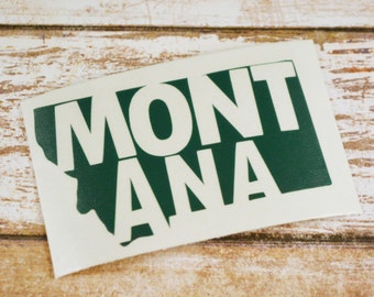 Montana decal | Etsy