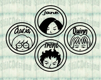 Daria Car Decals - Etsy