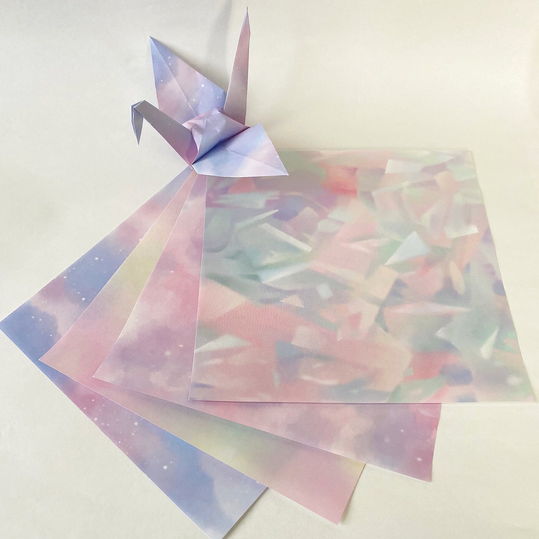 Origami Paper Sheets Pastel Lovely Dream Design 100 3 Sheets for Paper ...