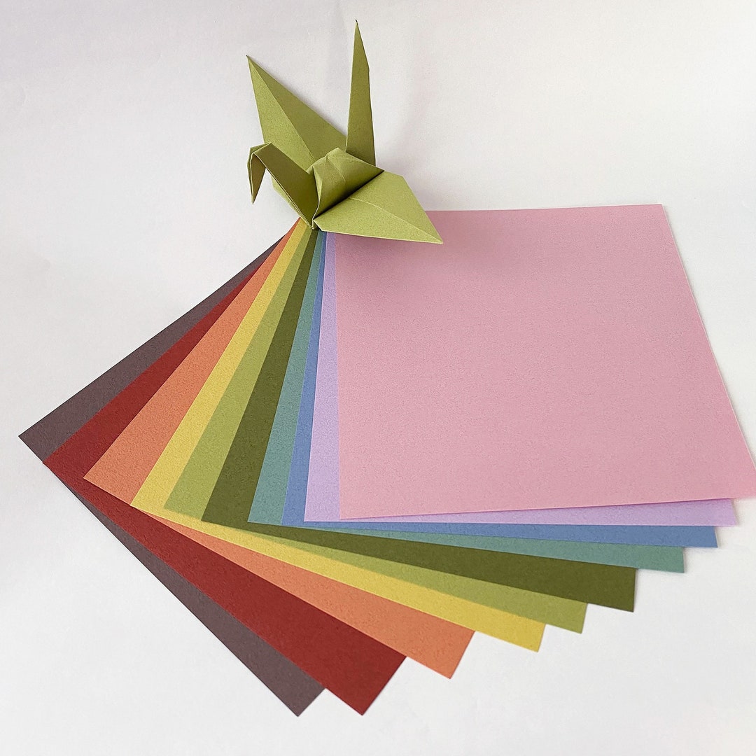 Origami Paper Sheets - Japanese Colors Tant Paper - 20 Sheets - Etsy