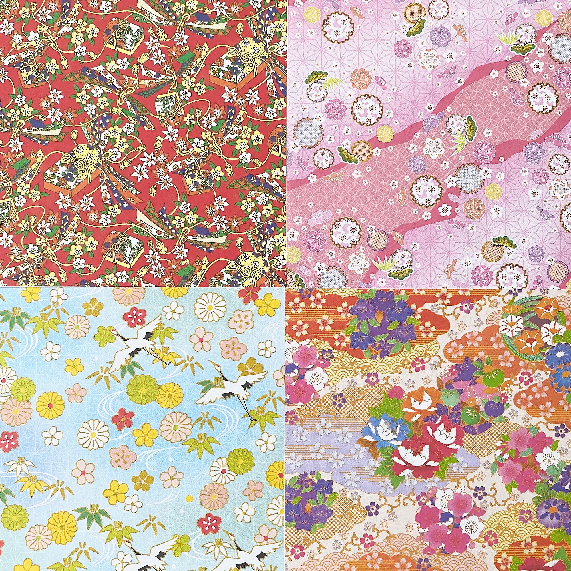 Origami Paper Sheets - Japanese Pattern Chiyogami - 36 Sheets for Paper ...