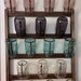 Mason Jar Storage and Display Rack Wood Wall Rack Glass - Etsy