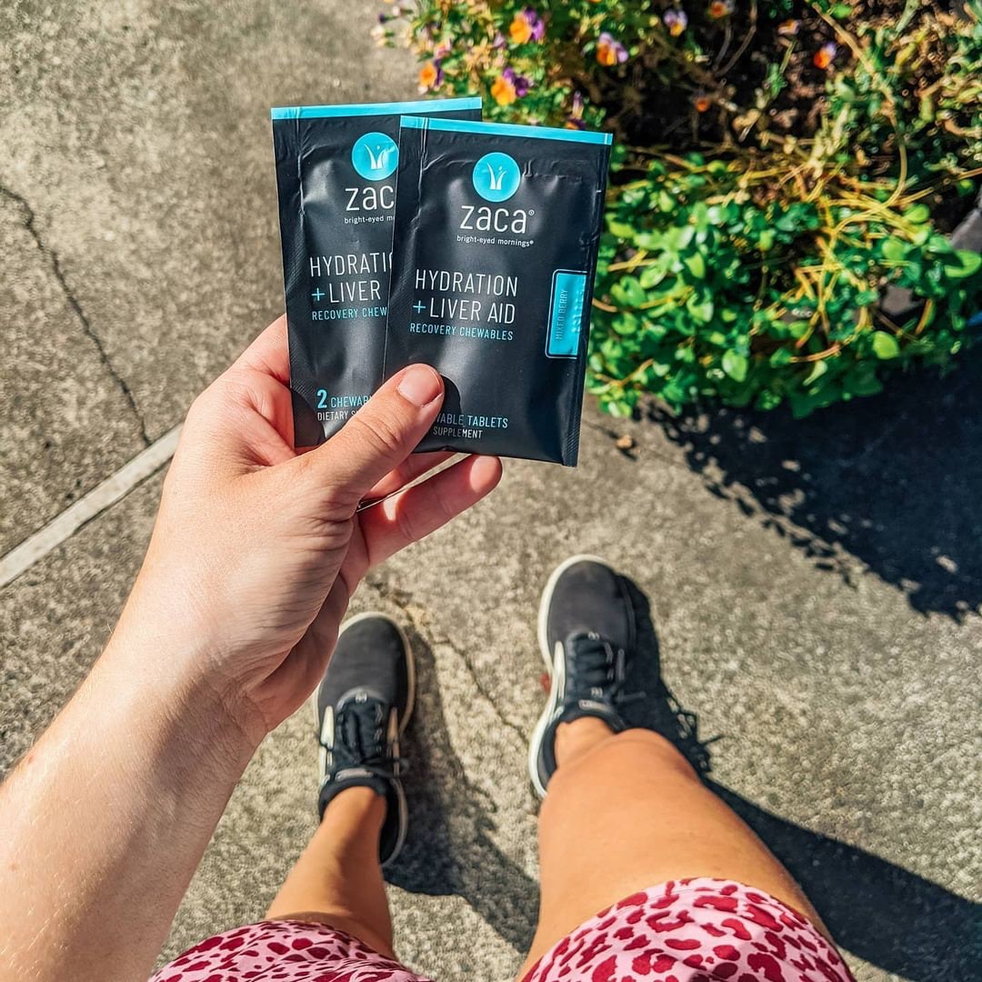 Zaca Recovery Chewable Supplement | Remedy for Hangovers, Exercise ...