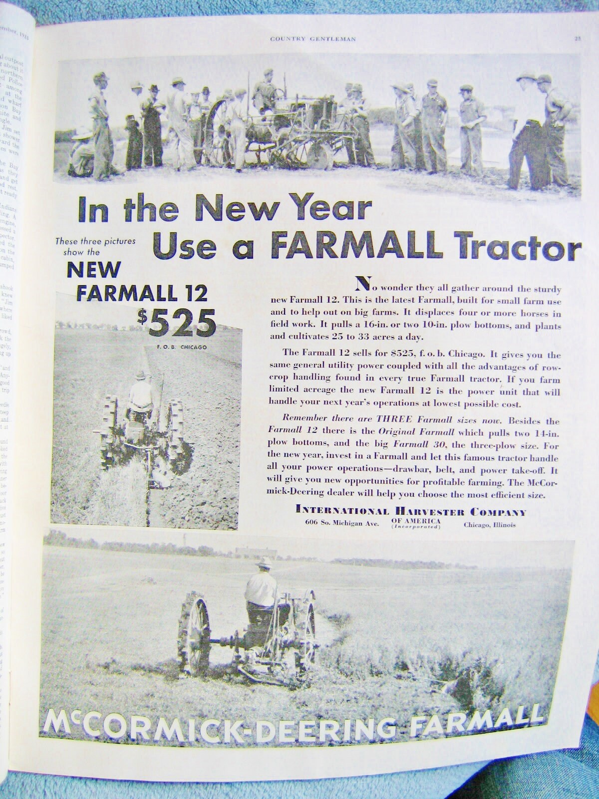 A Rare December 1933 Issue of the Country Gentleman Magazine - Etsy