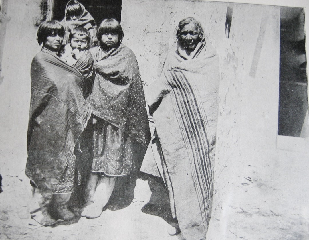 100+ Year Old Rare Photo of "cliff Dweller" Native American Indians - Etsy