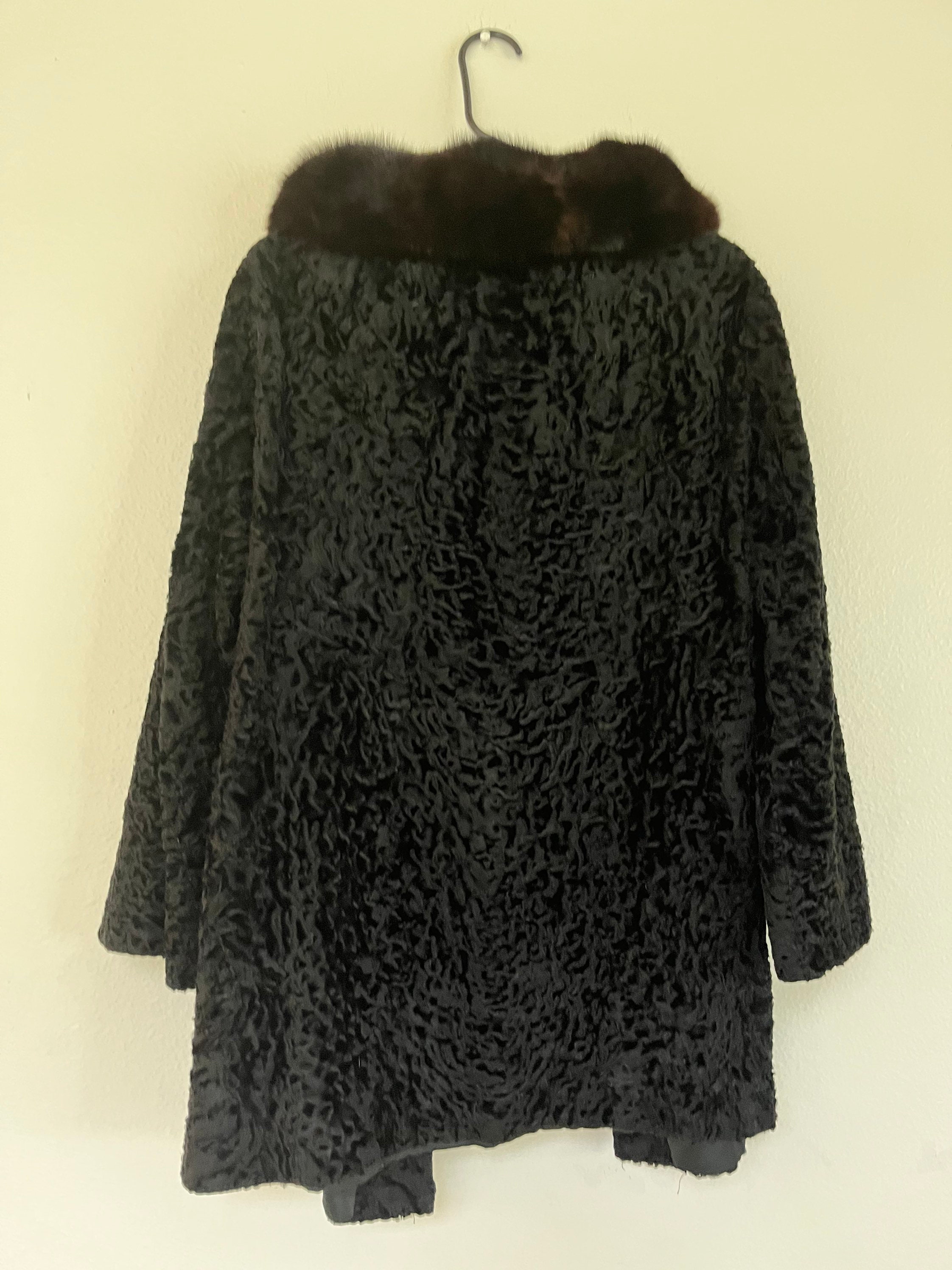 Schumacher Furs Mink & Persian Lamb Fur Coat - Etsy