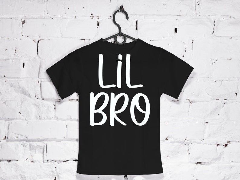 LIL BRO Cut File Svg Little Brother File for Cricut or - Etsy