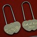 Engraved Padlock, Heart Lock, 250 Mm, Engraved Heart Lock, Lock for ...