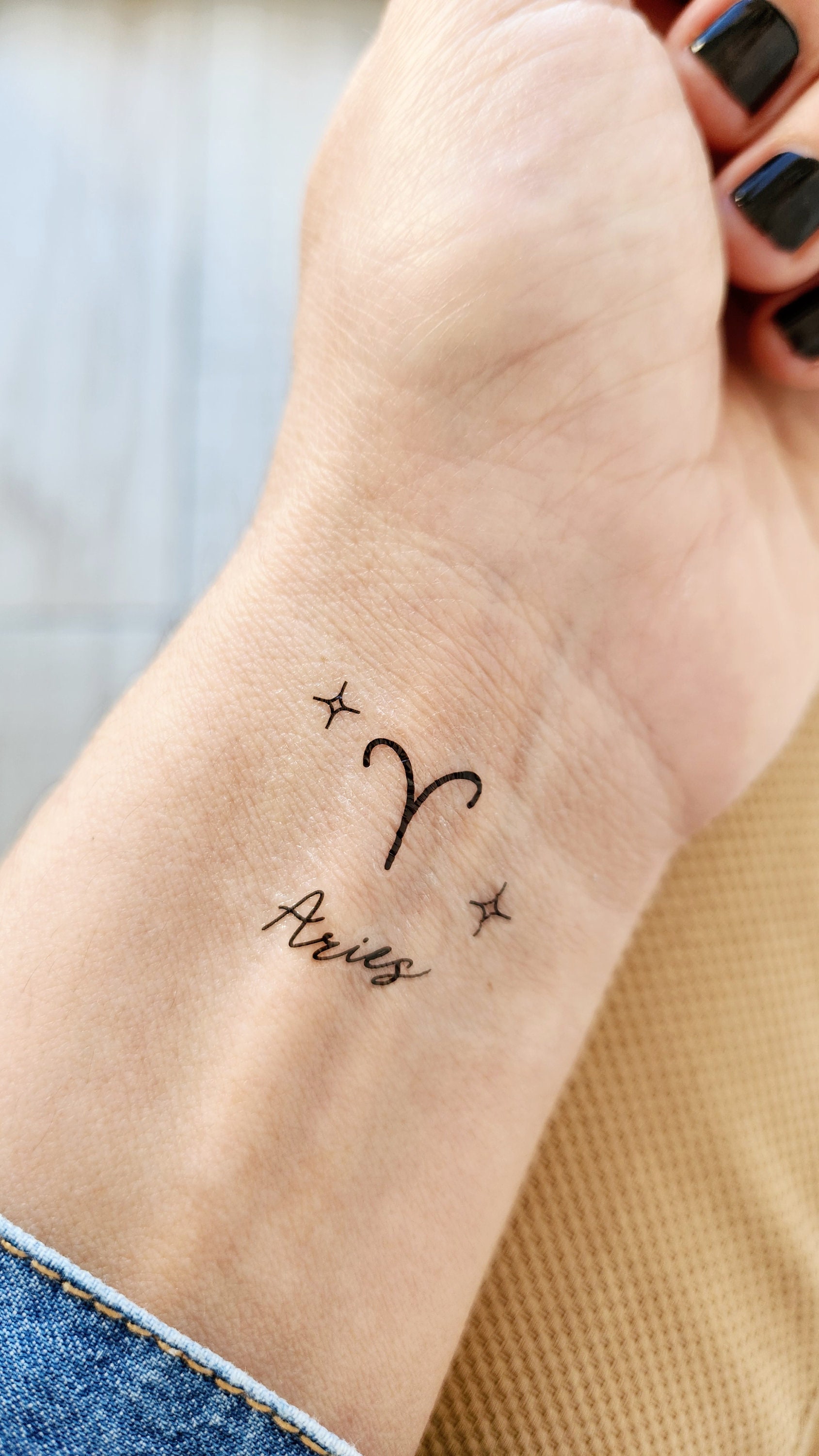 Aries Horoscope Tattoo