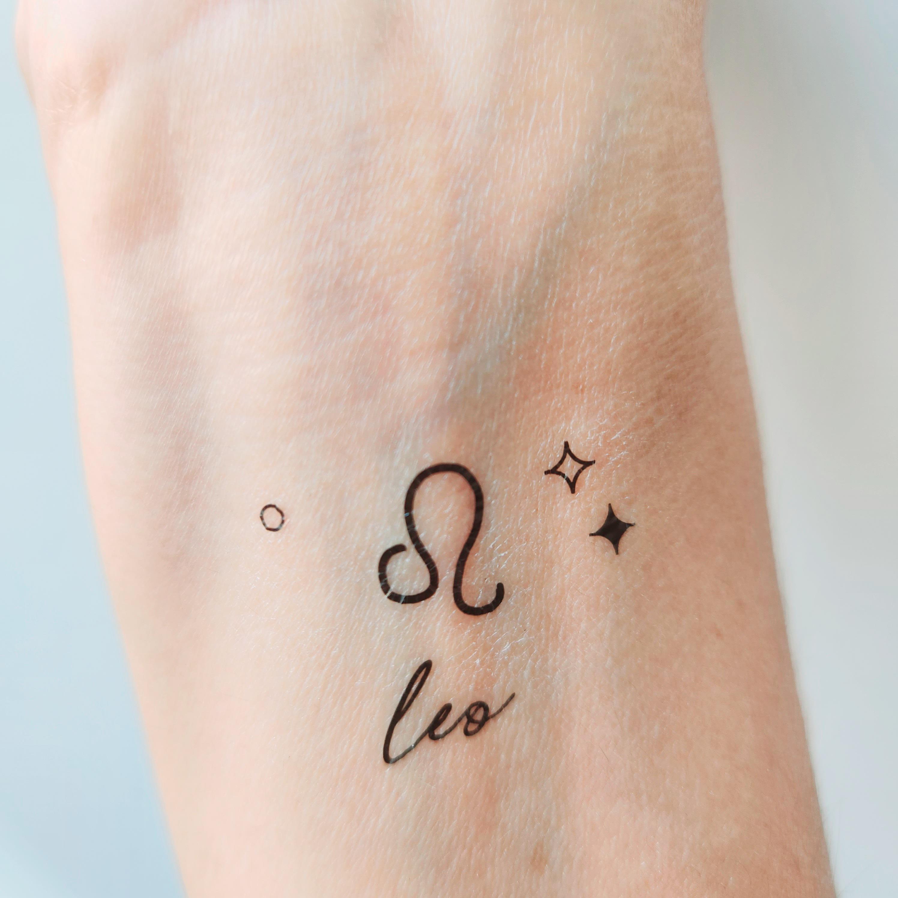 Leo Sign Tattoos Leo Zodiac Tattoos | Tattoofanblog