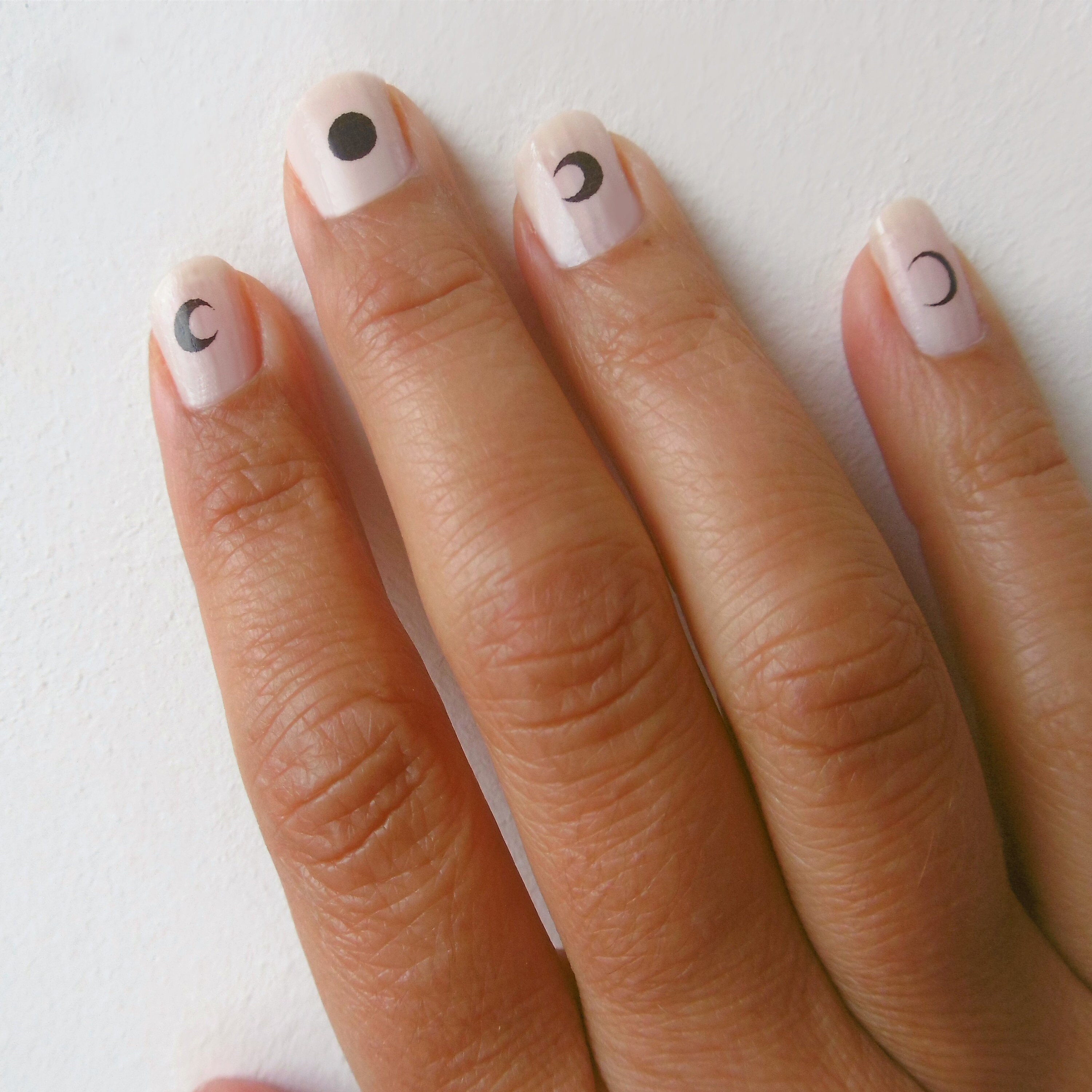 Moon Phases Nail Art Water Decals - Etsy
