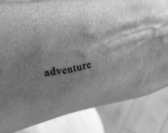 Saudade Temporary Tattoo Sticker set of 4 - Etsy