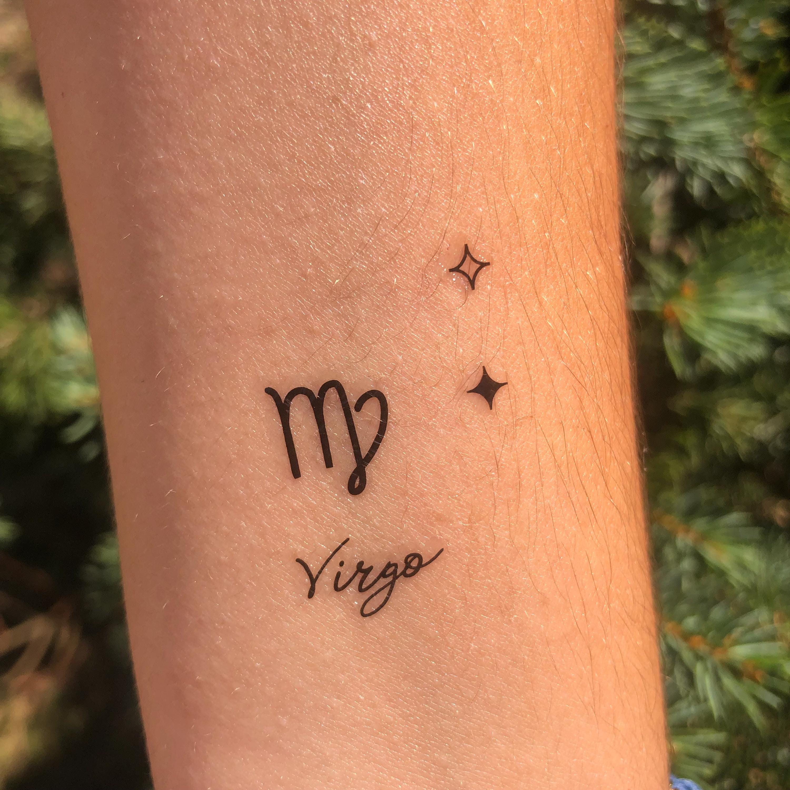 Virgo Tribal Tattoo For Men