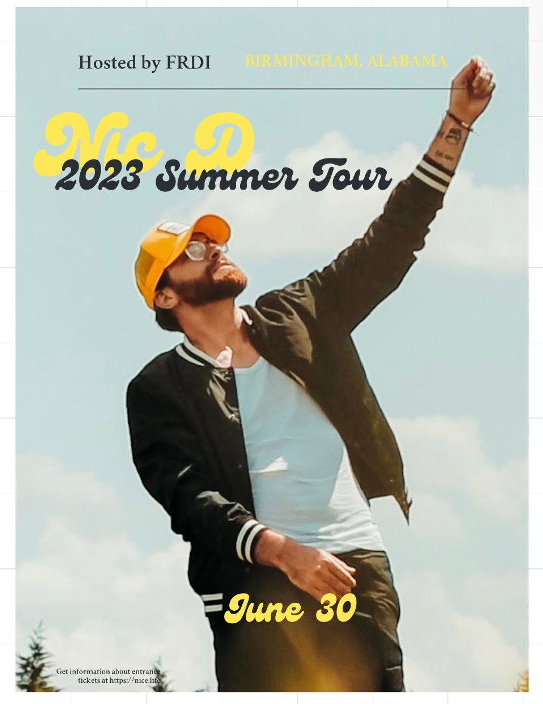 Nic D Tour SVG - Etsy