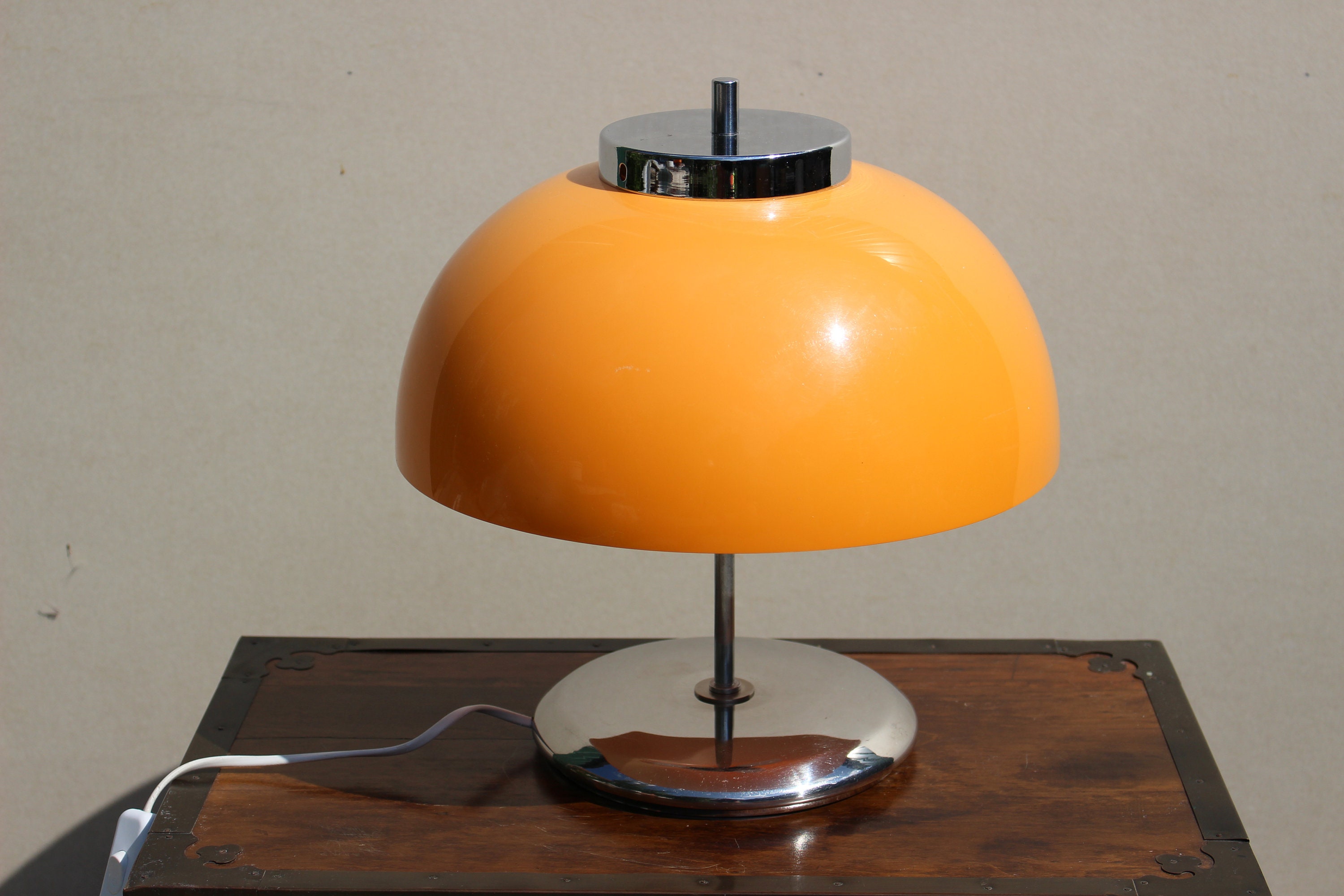 Vintage Meblo Table Lamp / Meblo for Guzzini / Atomic / Retro Lamp ...