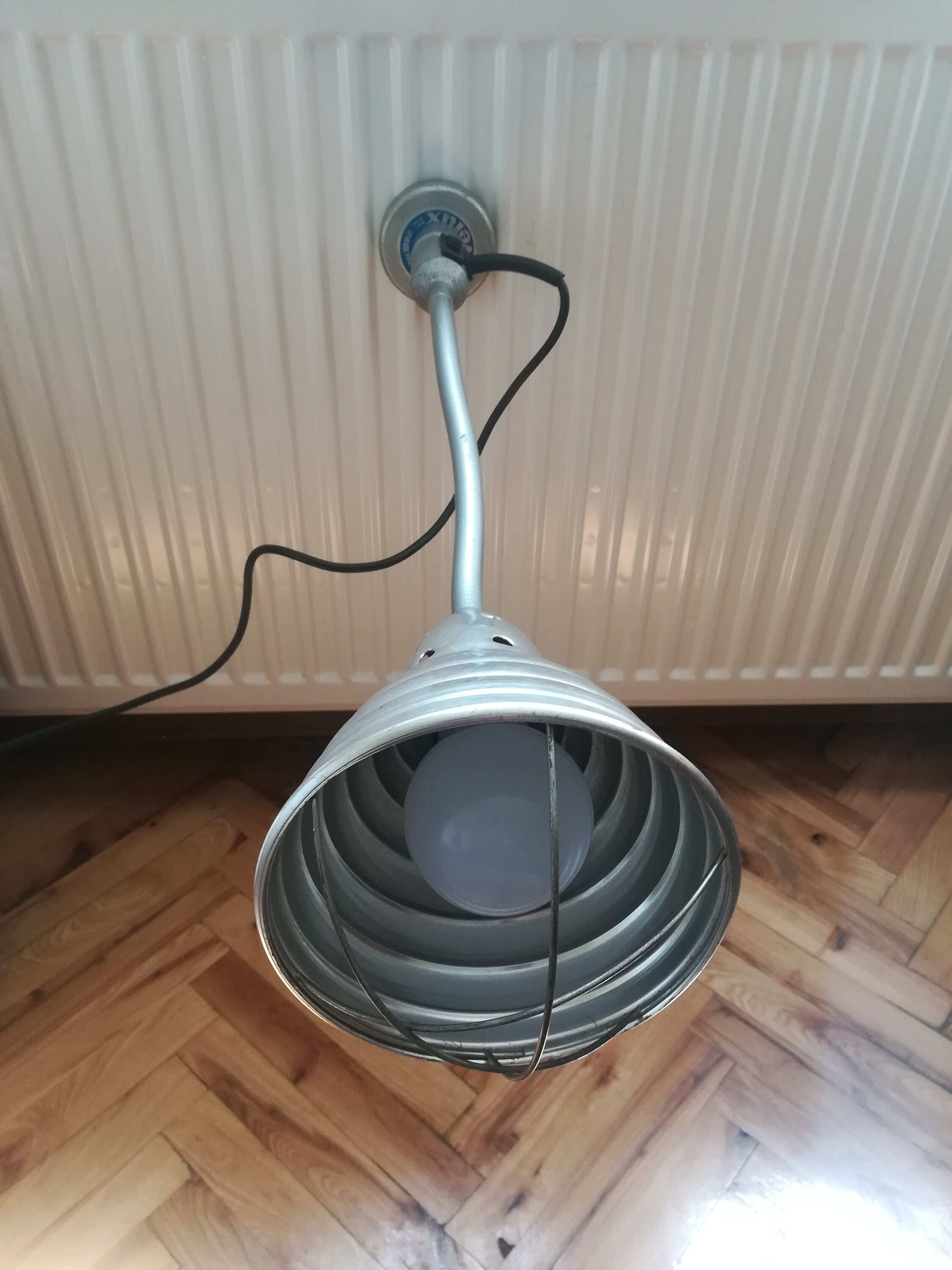 Vintage VELUX Magnet Lamp / Ges. Gesch. / Industrial Lamp / | Etsy