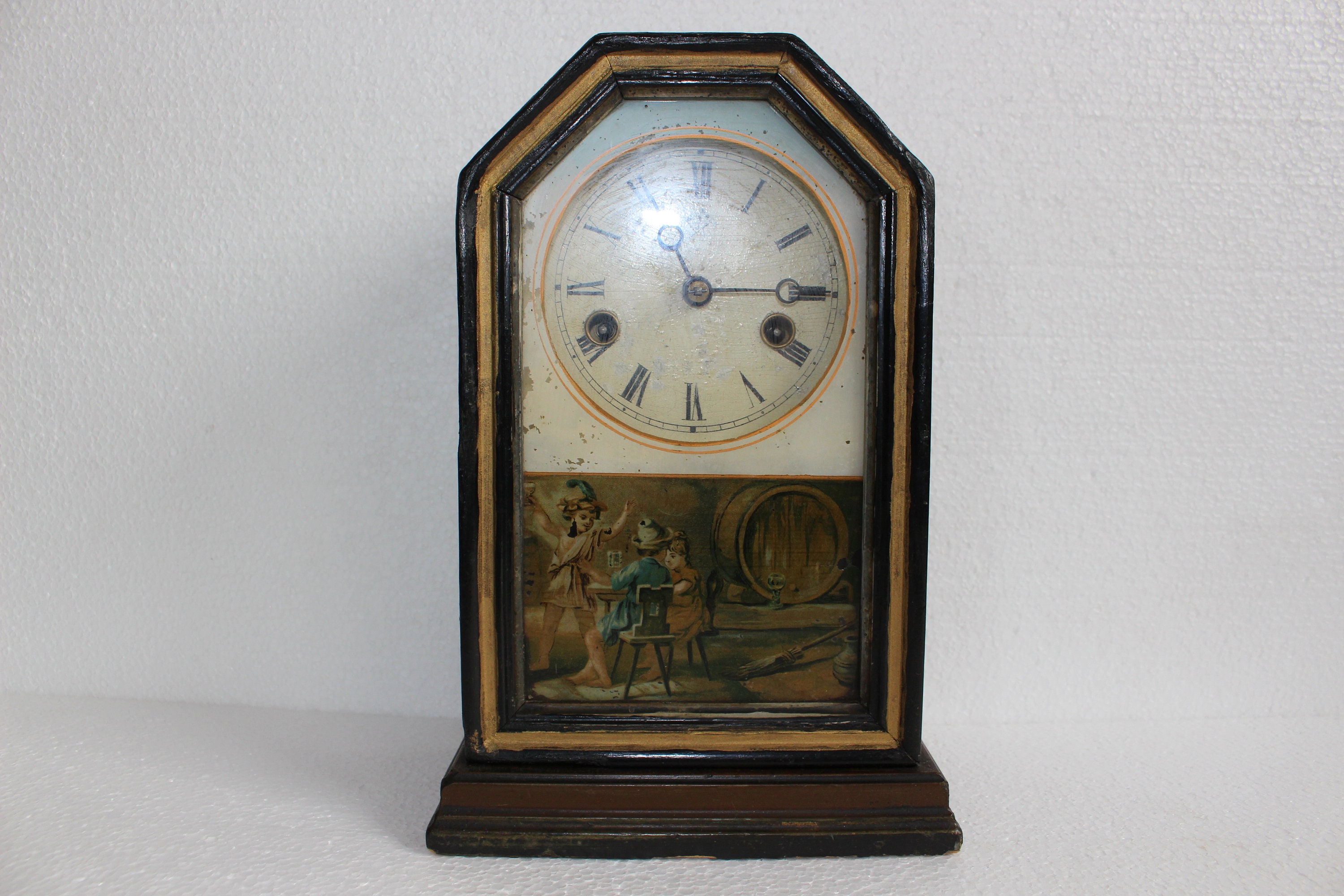 Antique Junghans Wall Clock - Etsy