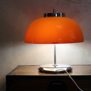 Vintage Meblo Table Lamp / Meblo for Guzzini / Atomic / Retro Lamp ...