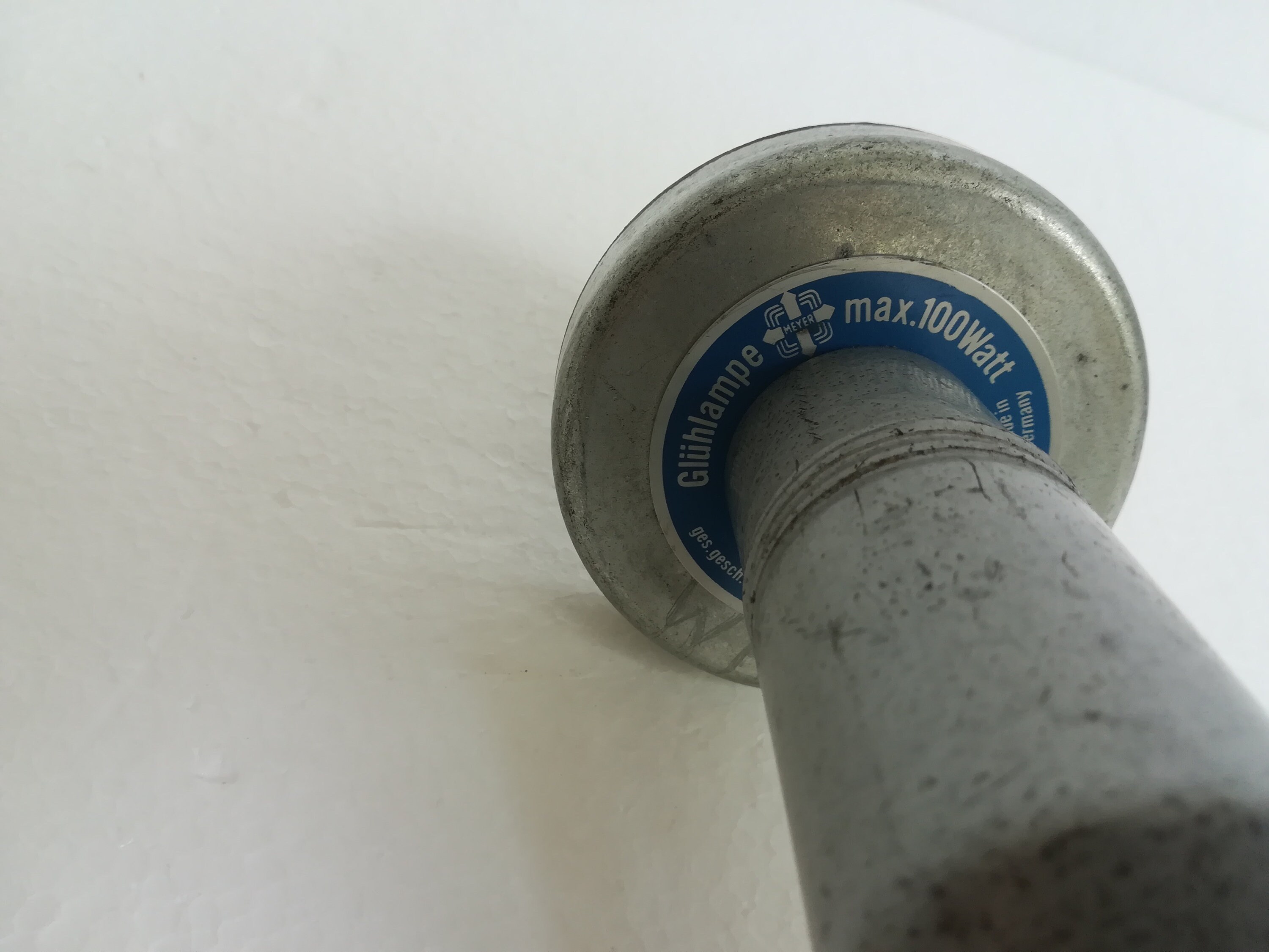 Vintage VELUX Magnet Lamp / Ges. Gesch. / Industrial Lamp / | Etsy