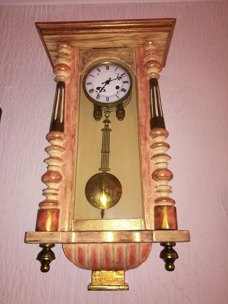 Antique Junghans Wall Clock / Modernly Restored / Model B-05 / German ...