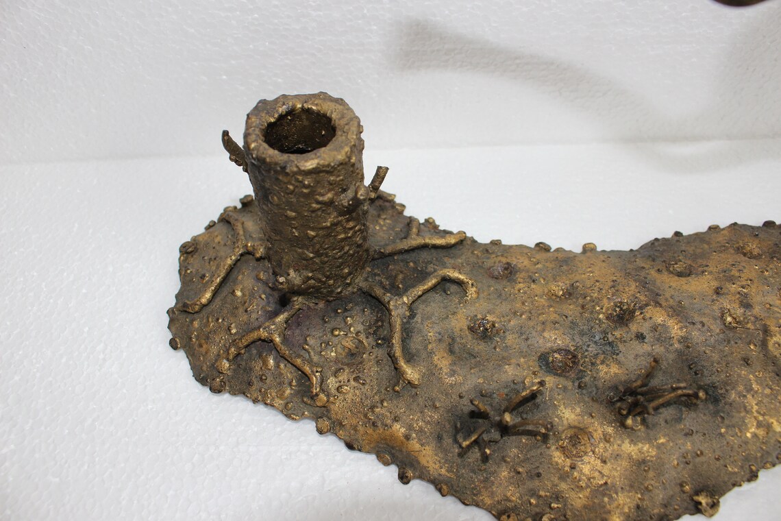 Original Cast Iron Sculpture / Deer Sculpture / Livingroom | Etsy