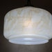 Beautiful Vintage Marble Glass Light / Mid Century Cased Glass Pendant ...