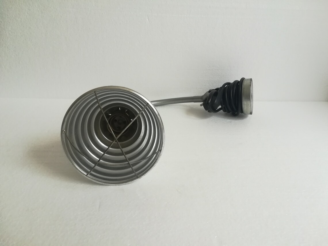 Vintage VELUX Magnet Lamp / Ges. Gesch. / Industrial Lamp / | Etsy