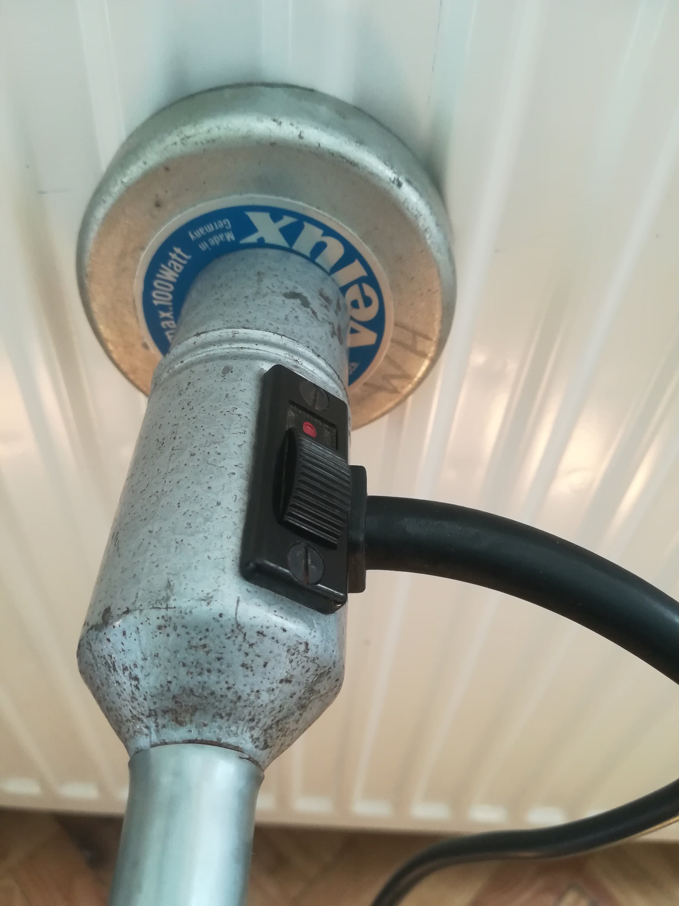 Vintage VELUX Magnet Lamp / Ges. Gesch. / Industrial Lamp / | Etsy