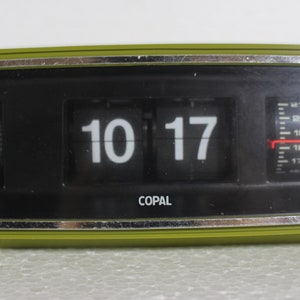 Vintage Copal Flip Clock Model 703 / Made in Japan / 1970s - Etsy