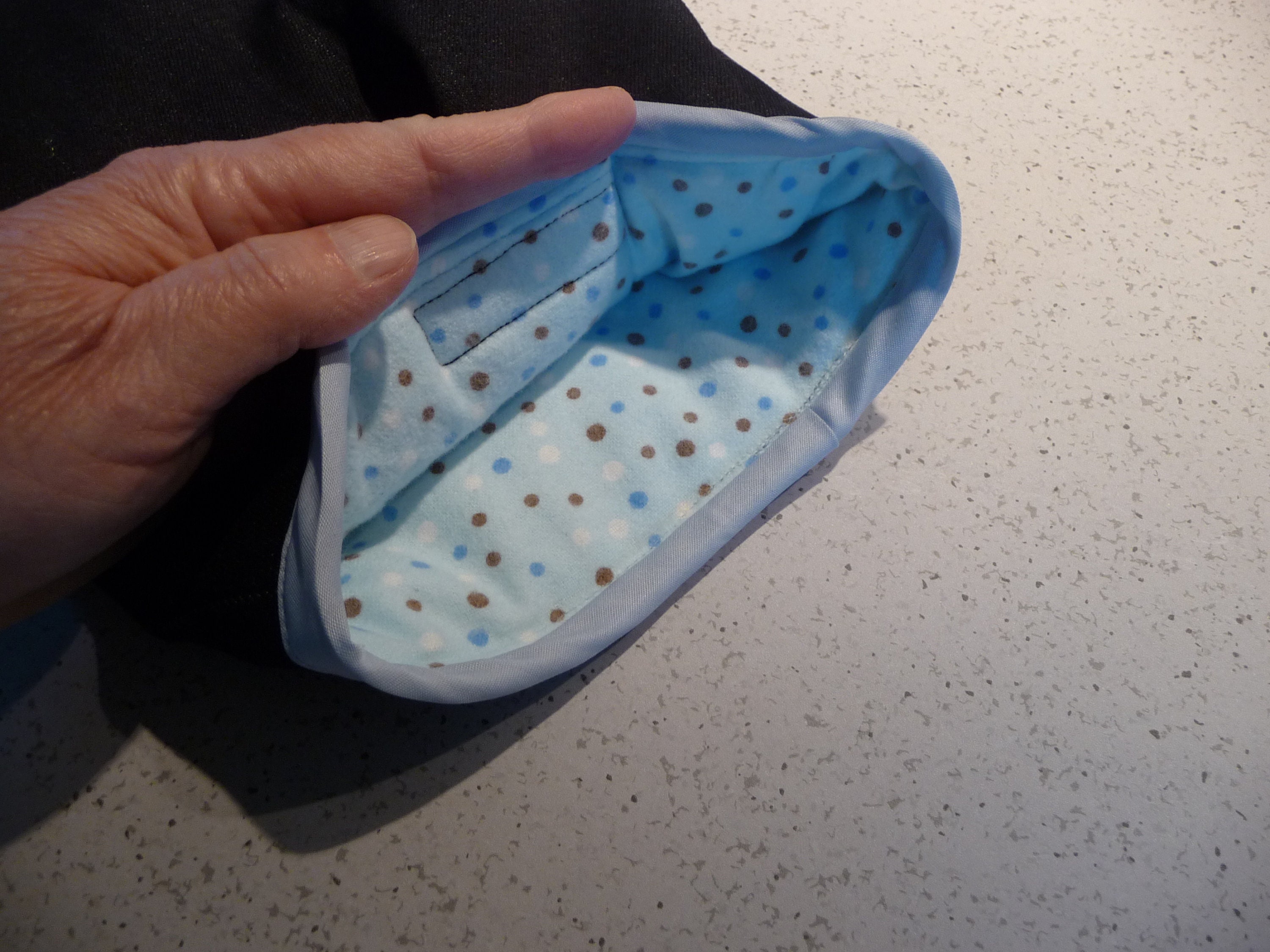 Cast Mitt, Solid Blue Denim Cast Cover, Medical Fashions, Medical ...