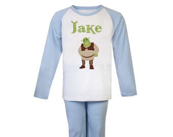 Shrek Christmas Pajamas - Etsy Australia