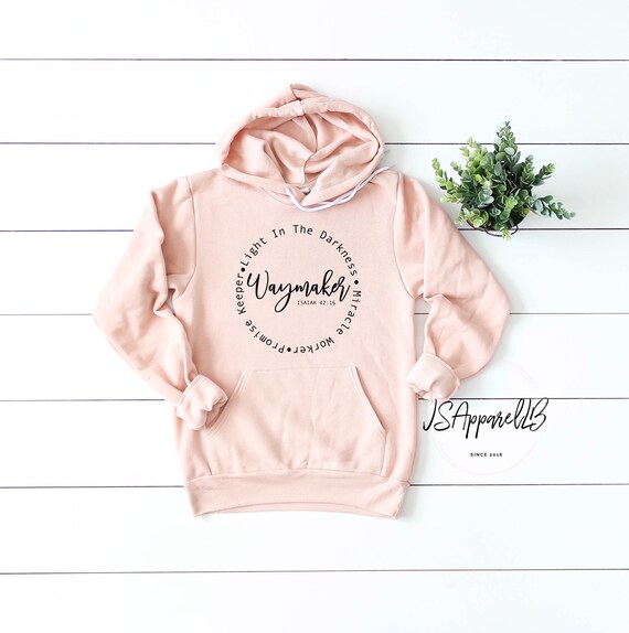 Waymaker Unisex Hooded Sweatshirt - Etsy