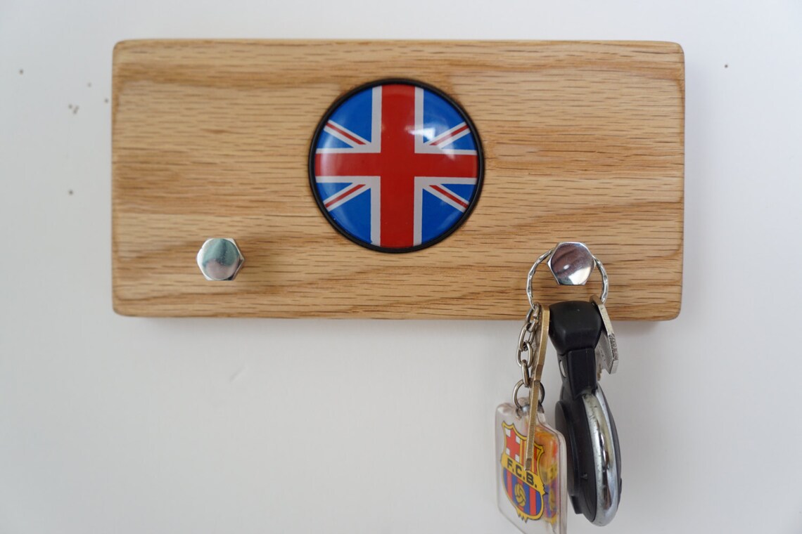 Mini Cooper Wood Key Holder Solid Wall Mounted Key Holder - Etsy