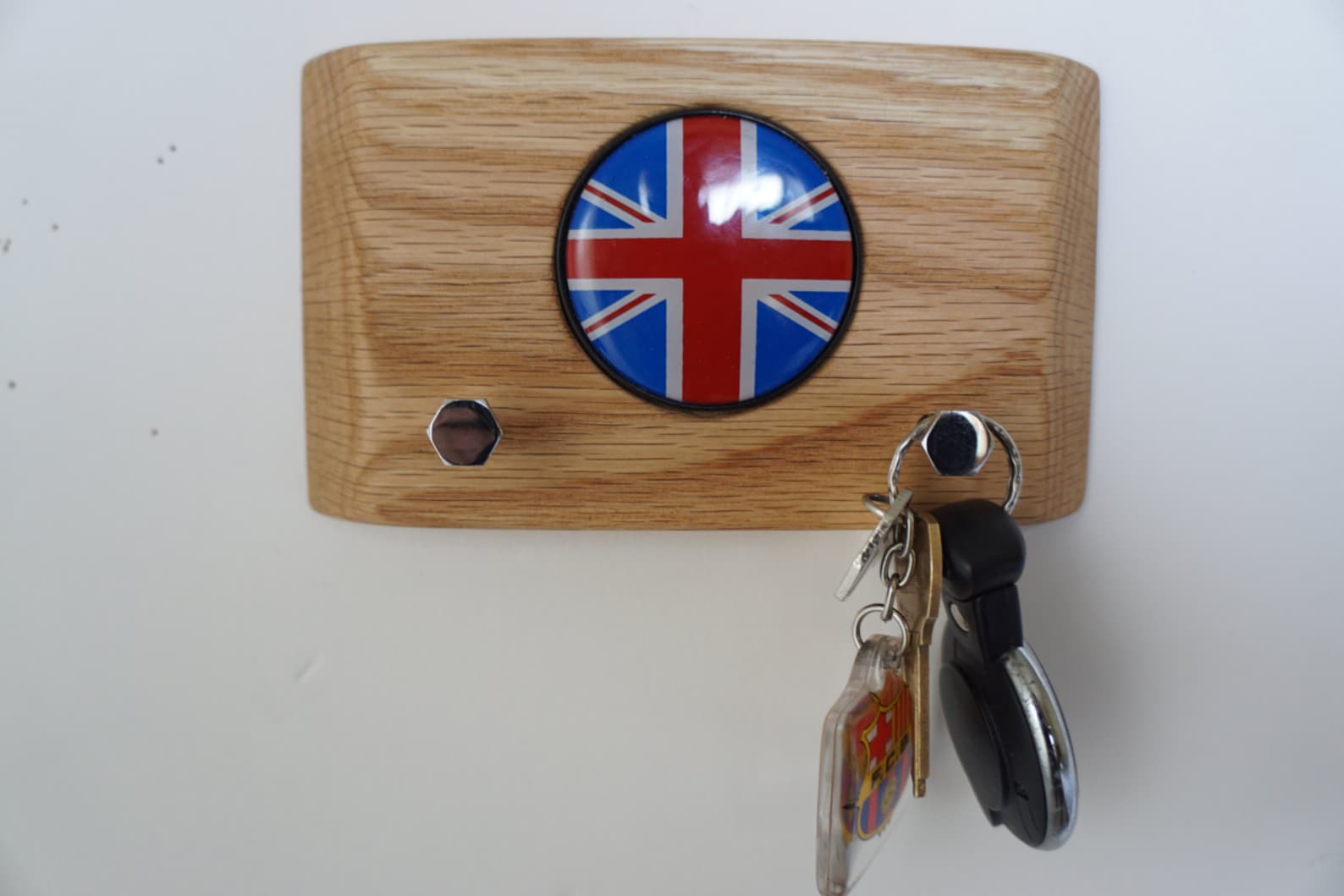 Mini Cooper Wood Key Holder Solid Wall Mounted Key Holder - Etsy