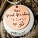 Personalized Hand Stamped Great Grandma Keychain. Great Grandmother ...