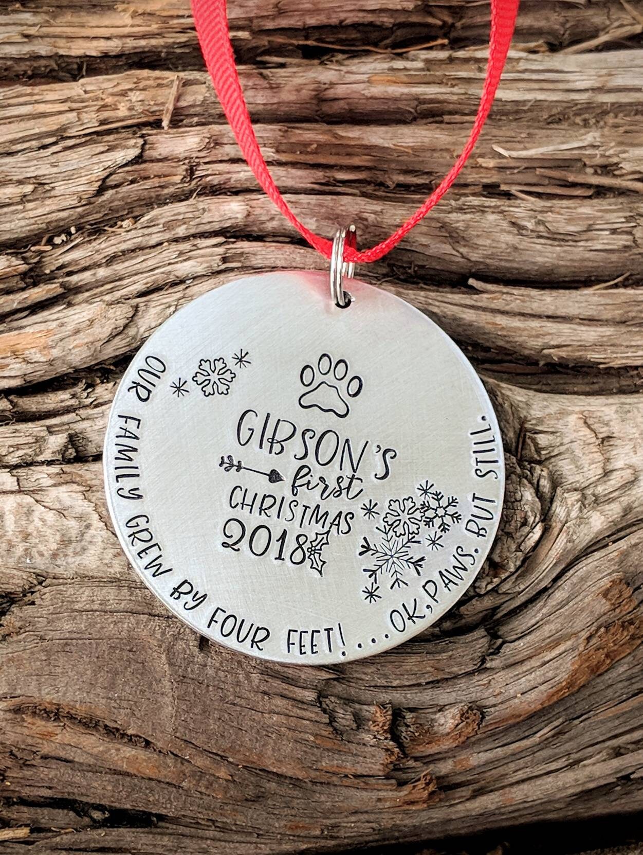 Personalized ornament. Custom Christmas tree ornament. Gift | Etsy