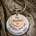 Personalized Hand Stamped Brother Memorial Keychain. Custom Gift for ...