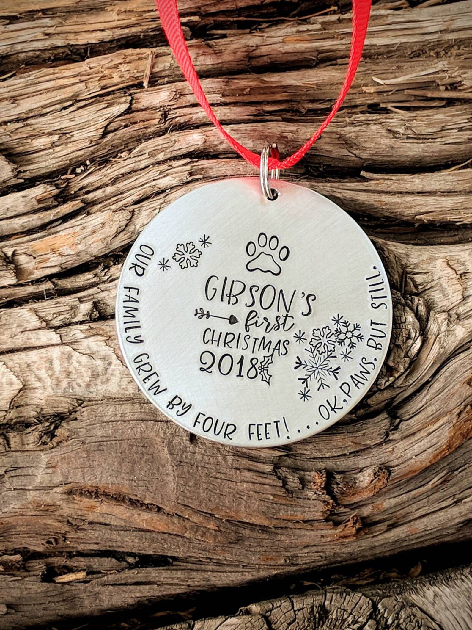 Personalized Ornament. Custom Christmas Tree Ornament. Gift - Etsy