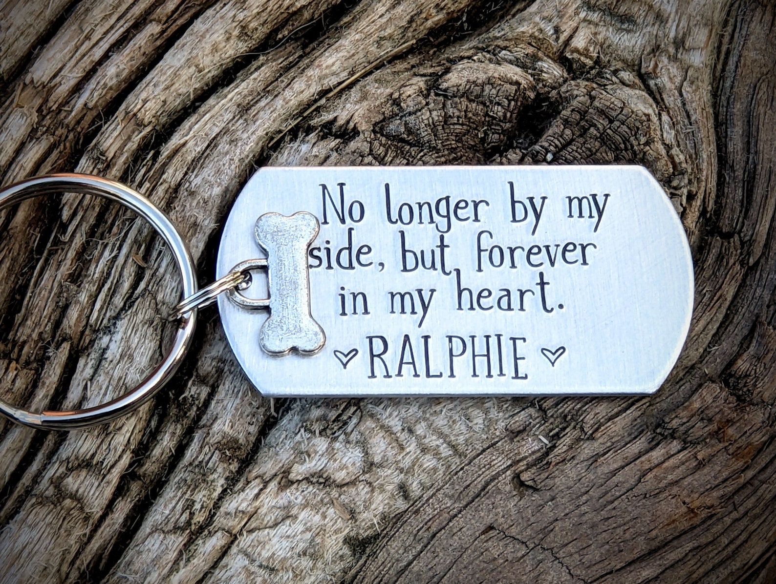 Personalized Pet Memorial Keychain. Dog Memorial Gift. Loss of - Etsy