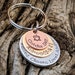 Personalized Hand Stamped Adoption Keychain. Gift for Blended Family ...