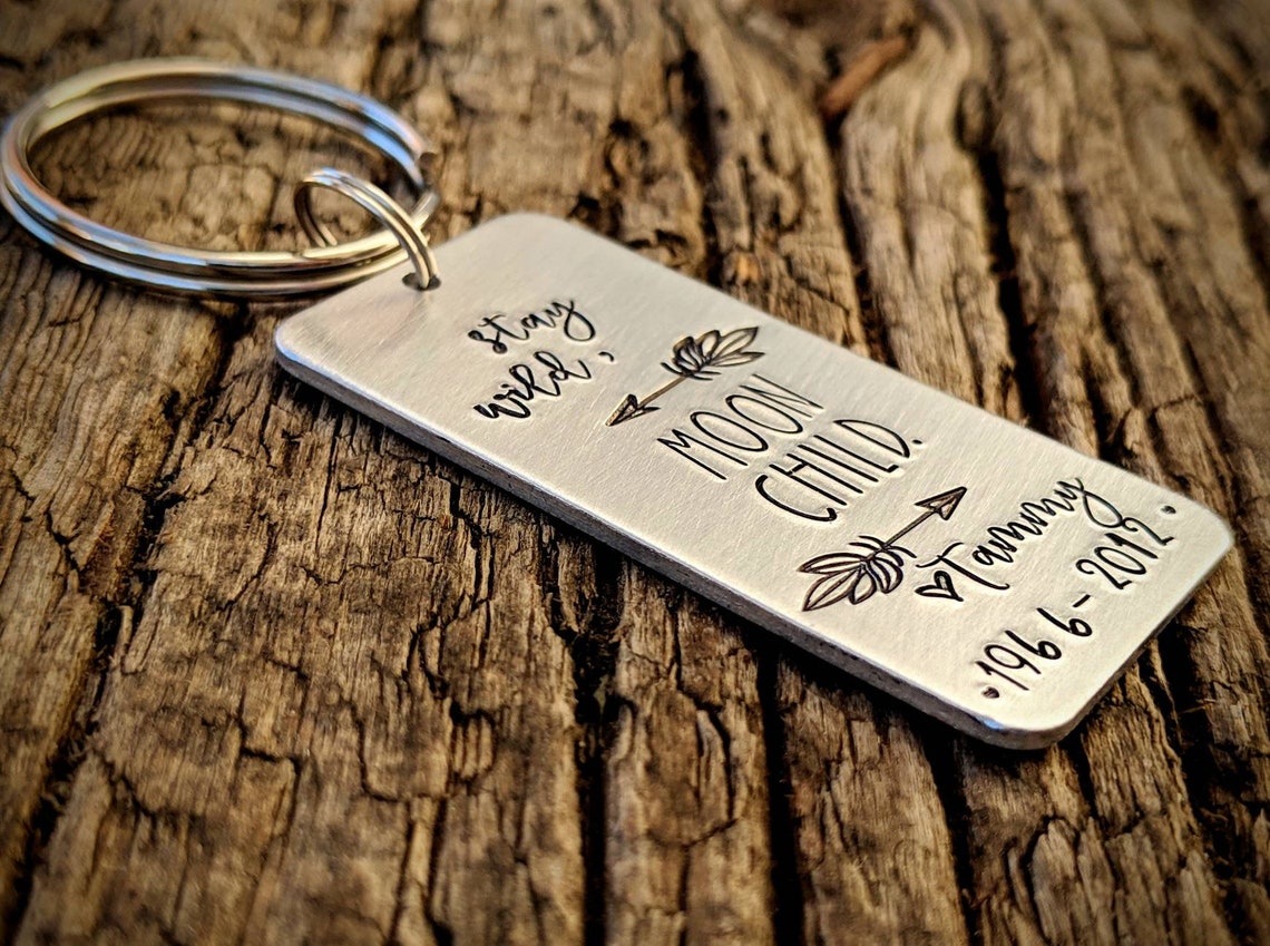 Personalized Memorial Keychain. Gift for Loss of Sister. Best - Etsy