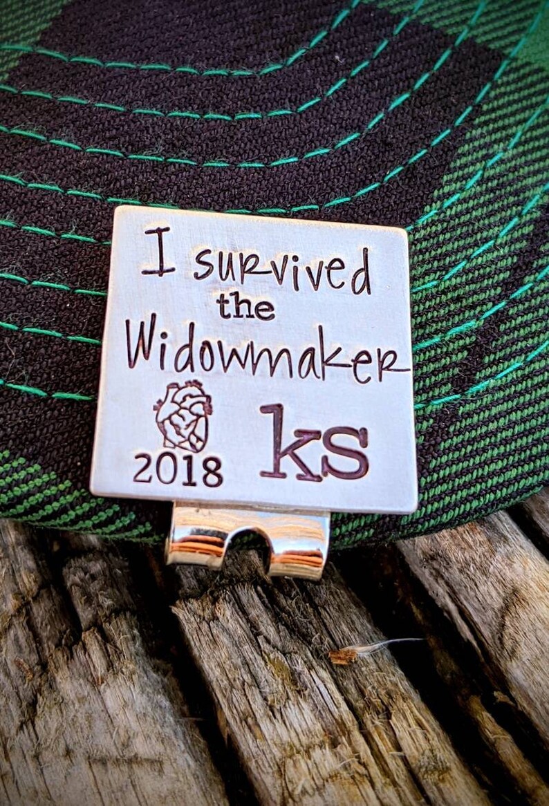 Personalized Hand Stamped Hat Clip. Custom Fathers Day Gifts. - Etsy