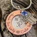 Personalized Hand Stamped Keychain. Massage Therapy. Holistic - Etsy