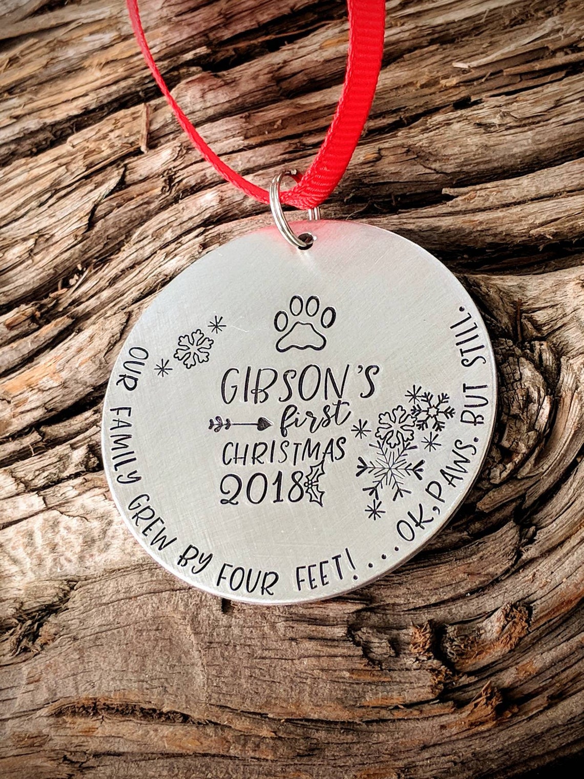 Personalized Ornament. Custom Christmas Tree Ornament. Gift - Etsy