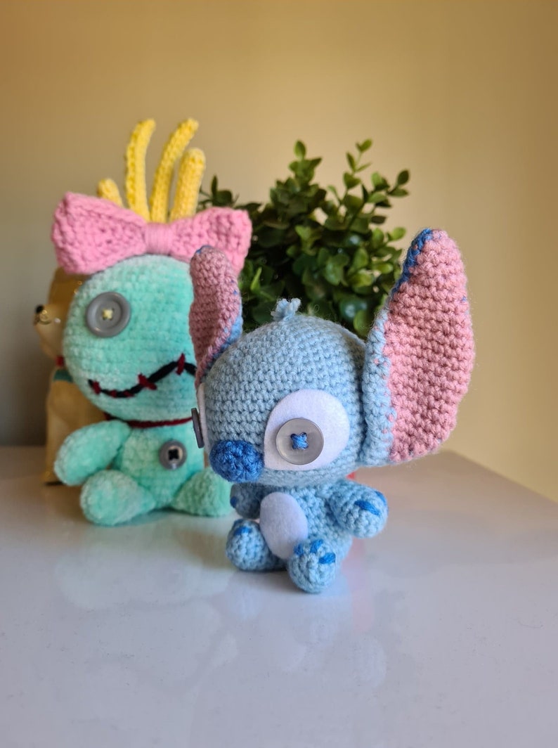 PATTERN Chibi Stitch Lilo and Stitch Crochet Plushie - Etsy