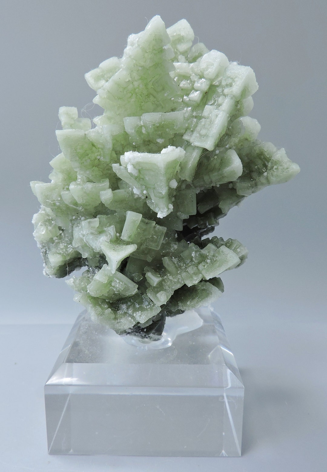 Rare Green Halite Crystal Cluster From Poland – Cabinet Size - Etsy