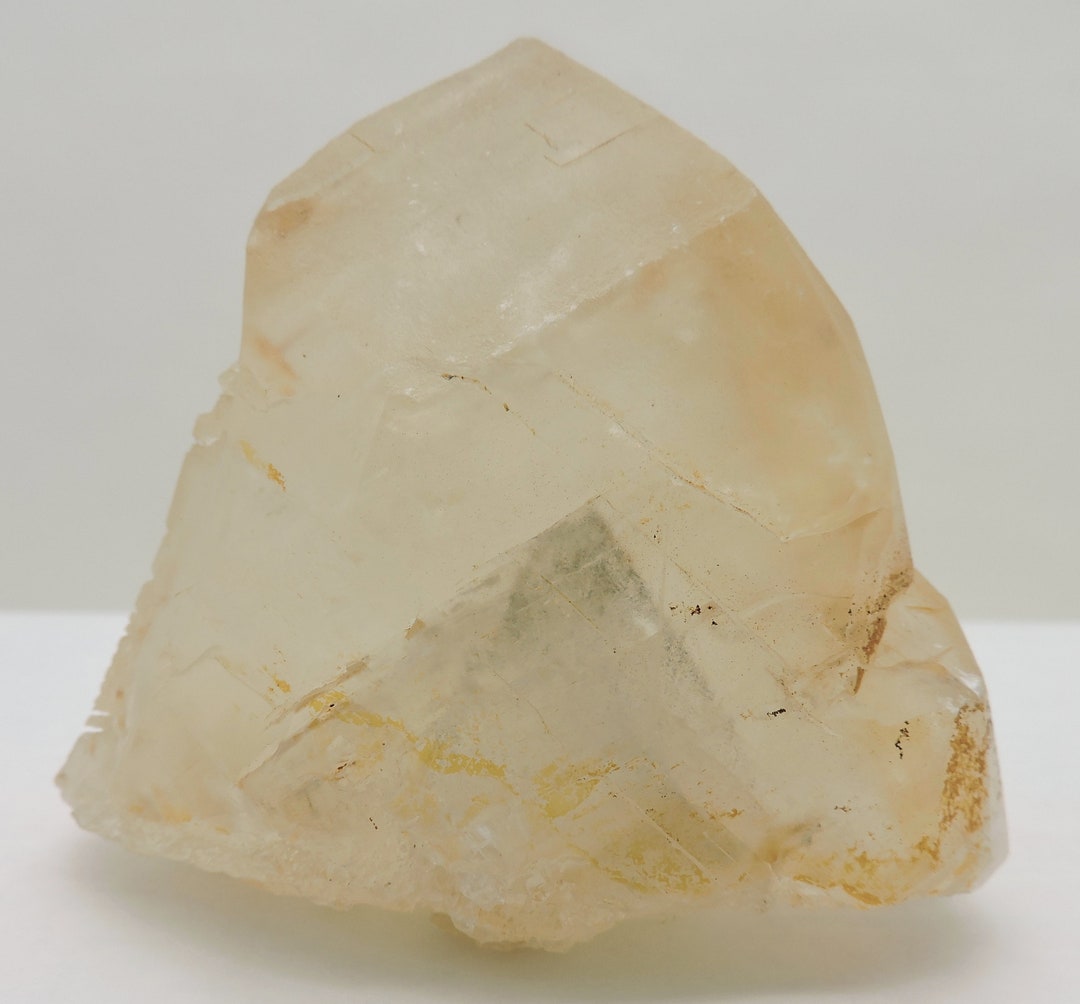 Large Calcite Crystal With Phantoms From Leffe, Belgium - Etsy