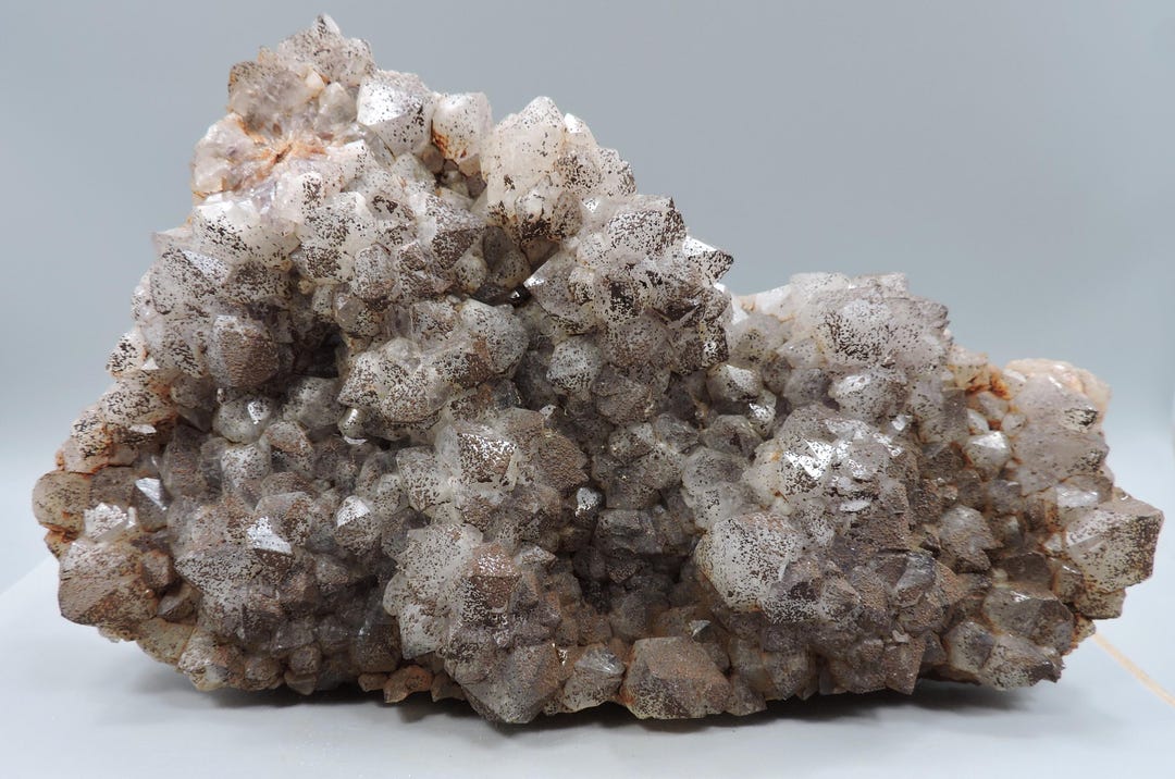 Milky Quartz With Goethite From Australia – Large Cabinet Size - Etsy